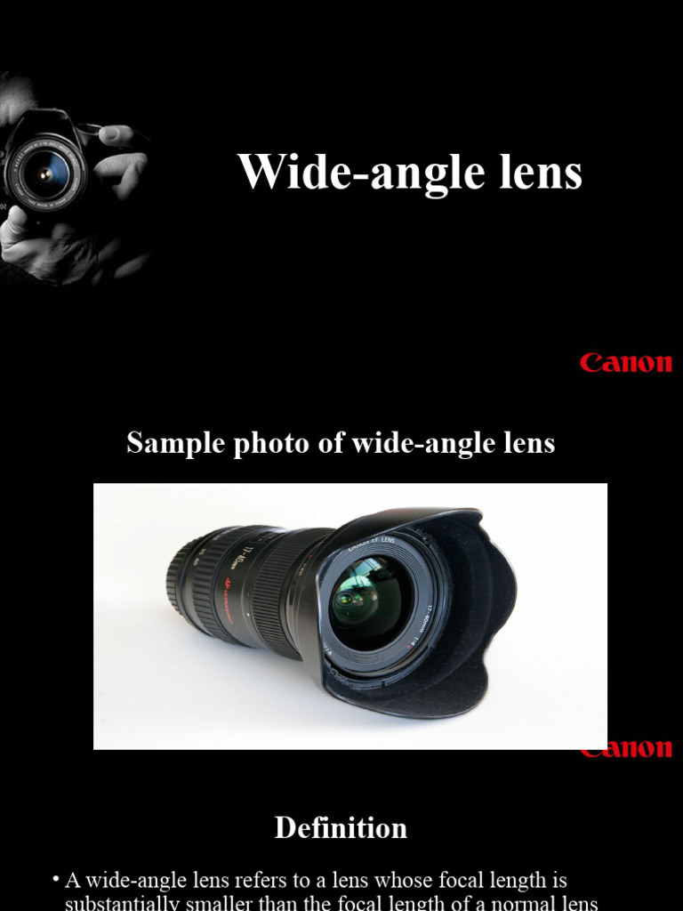 Understanding Wide-Angle Lenses | PDF | Technology & Engineering | History