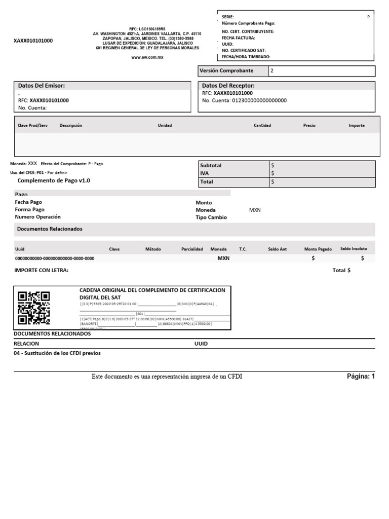 Cfdi 1 | PDF
