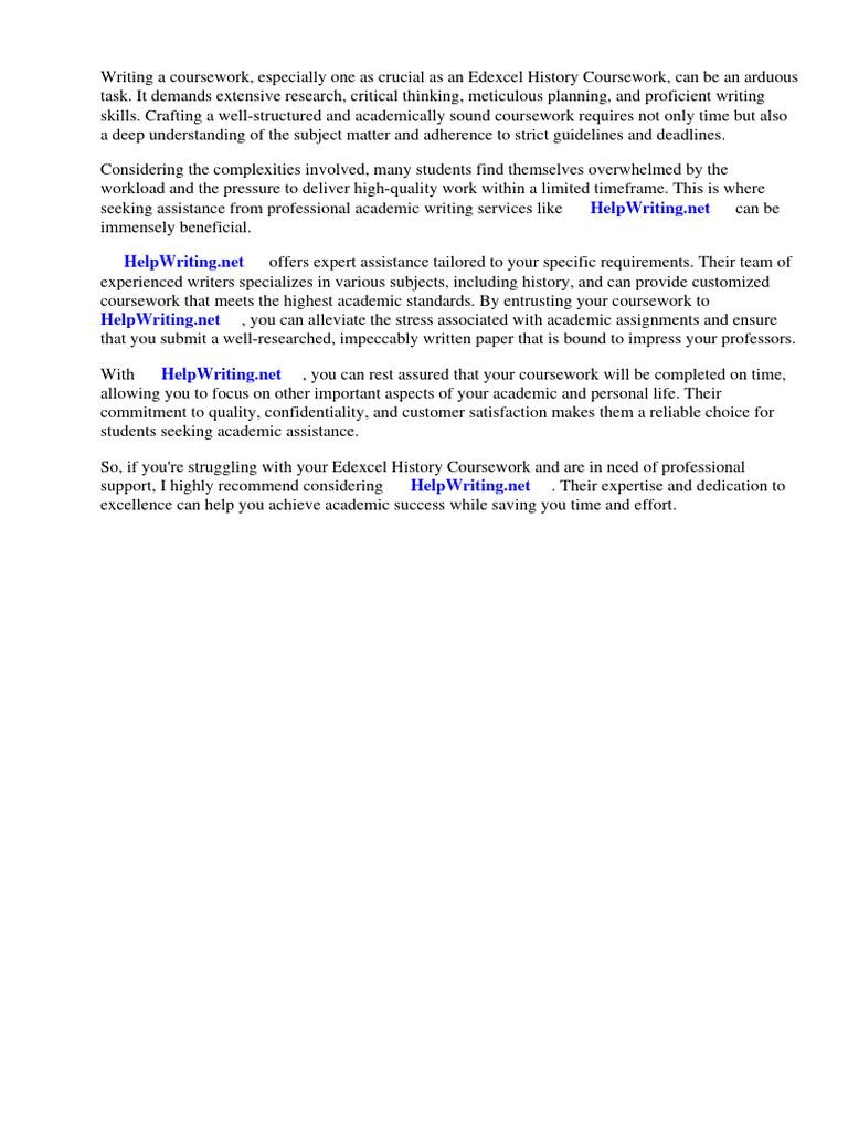 Edexcel History Coursework Deadline 2014 | PDF | Linked In | Facebook