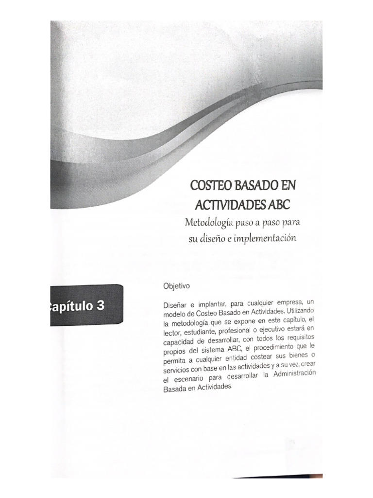 ABC PP 81-89 Del Capítulo 3. Hasta El Paso 4 Objetos de Costeo | PDF