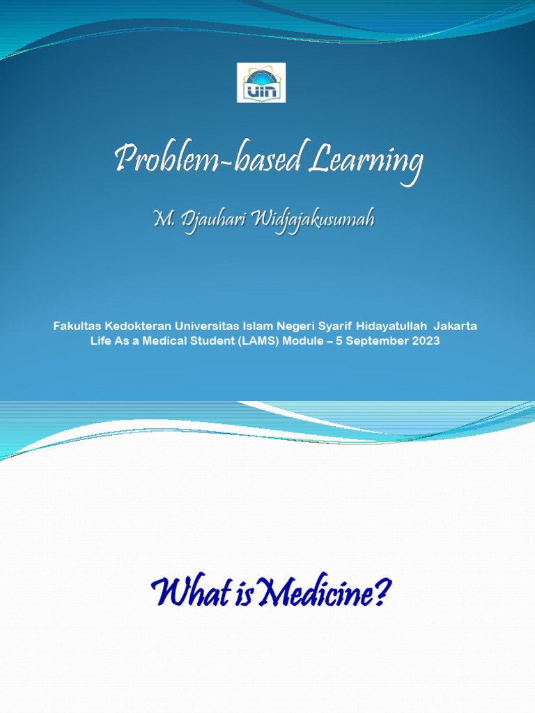 PBL UIN FK LAMS 5 SEP 2023 Rev PDF | PDF | Critical Thinking | Pathology