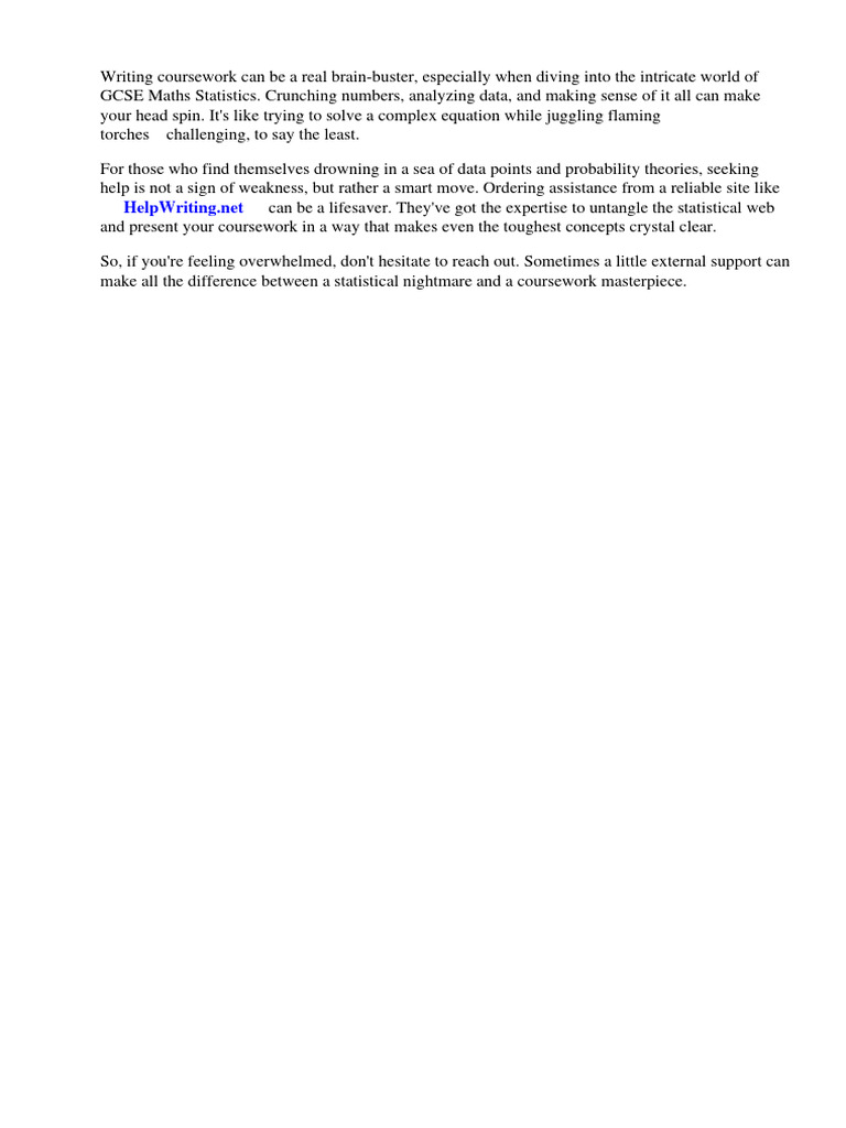 Gcse Maths Statistics Coursework Examples Pdf Sat Statistics