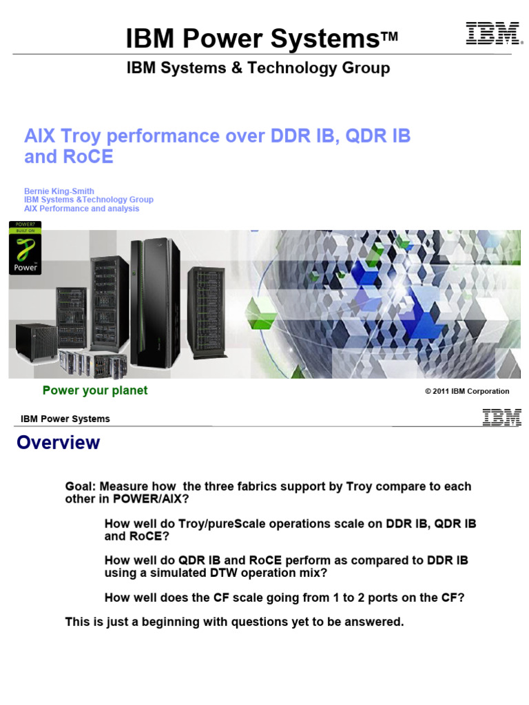 AIX Troy Protocol Performance Over RoCE v0.2 | PDF | Computer Hardware | Computing