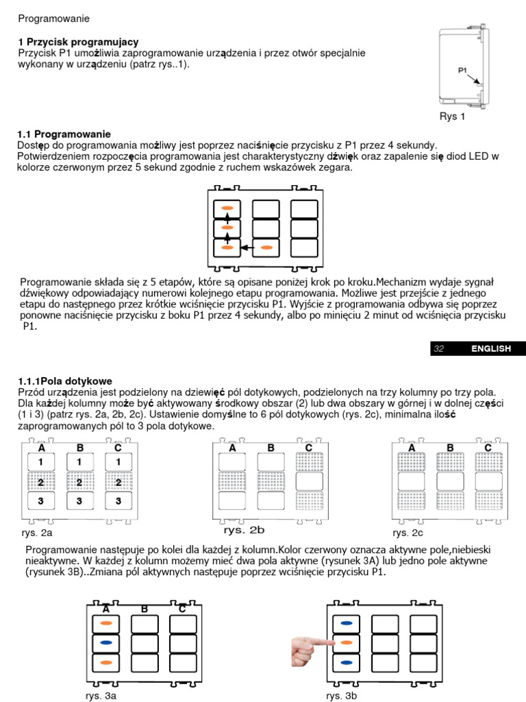 Instrukcja AVE Multitouch 2016 | PDF