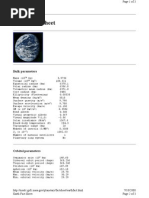 NASA Planetary Fact Sheet Overview | PDF | Apsis | Planets