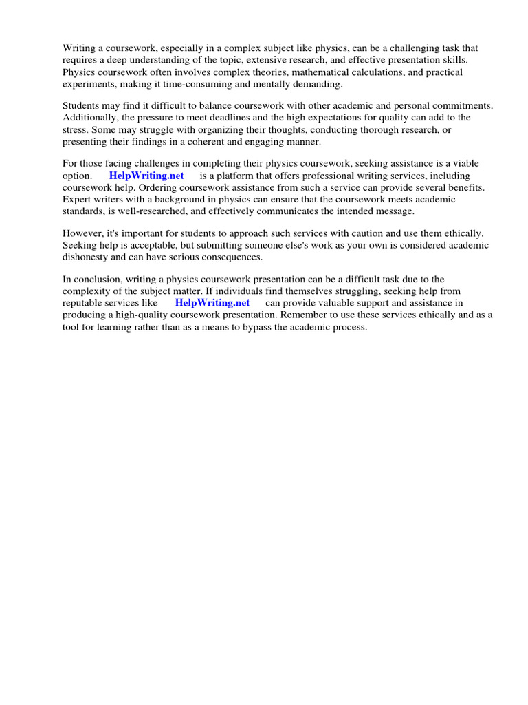 Physics Coursework Presentation | PDF | Force | Collision