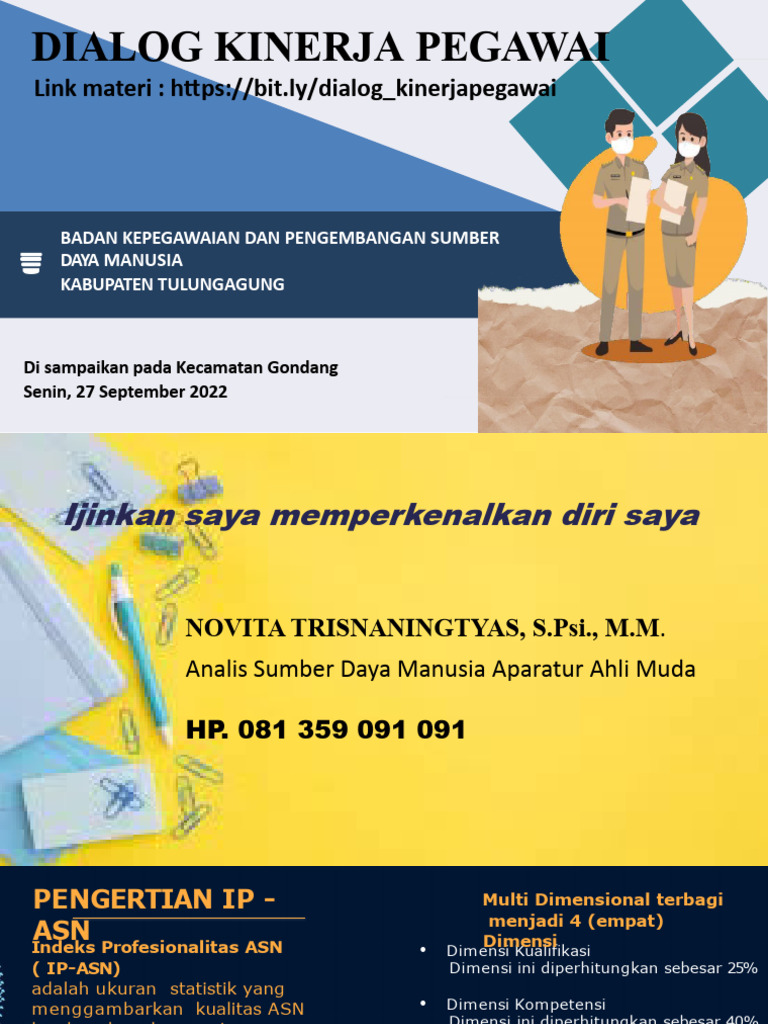 Dialog Kinerja Pegawai | PDF