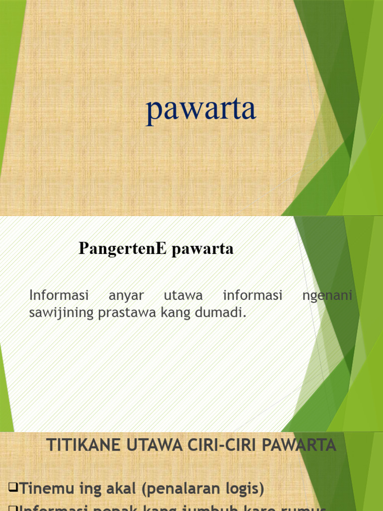 Pawarta | PDF