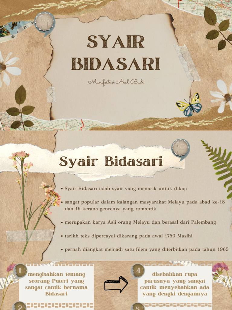 Syair Romantis Syair Bidasari | PDF