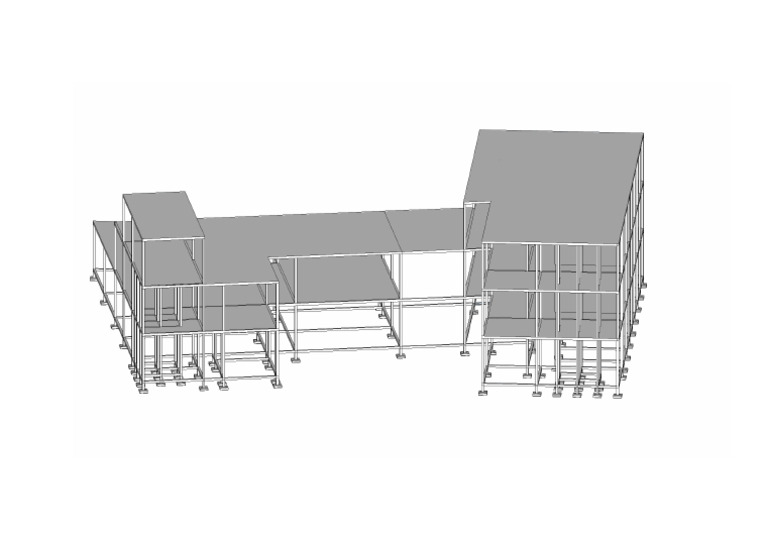 Aksonometri Struktur | PDF