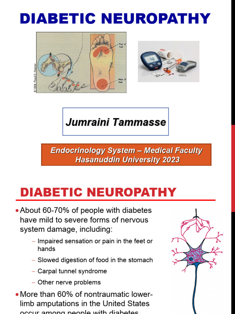 Neuropati Diabetik 2023 | PDF | Peripheral Neuropathy | Diabetes