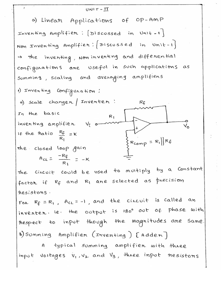 Om Amp Applications | PDF