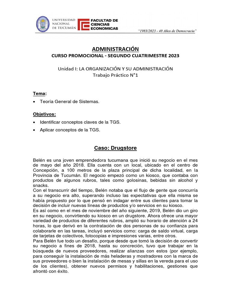 Practico #1 - 2023 | PDF | Economias