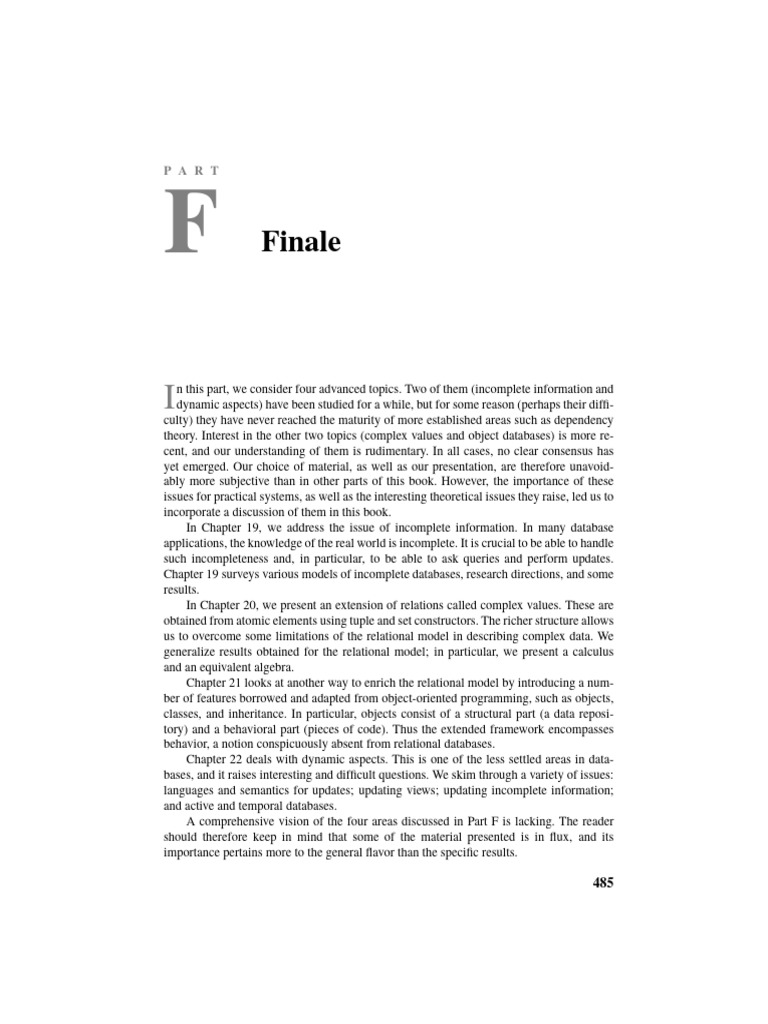 Finale | PDF | Relational Model | Databases