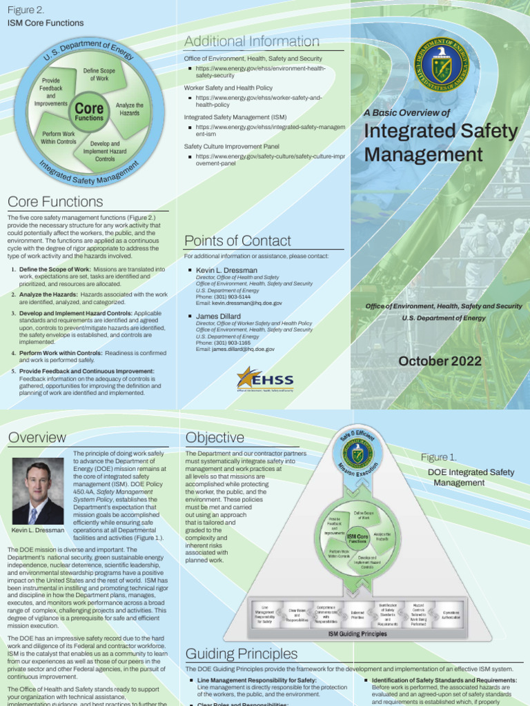 Ism - Brochure - 508 - 0 | PDF | Safety | Occupational Safety And Health