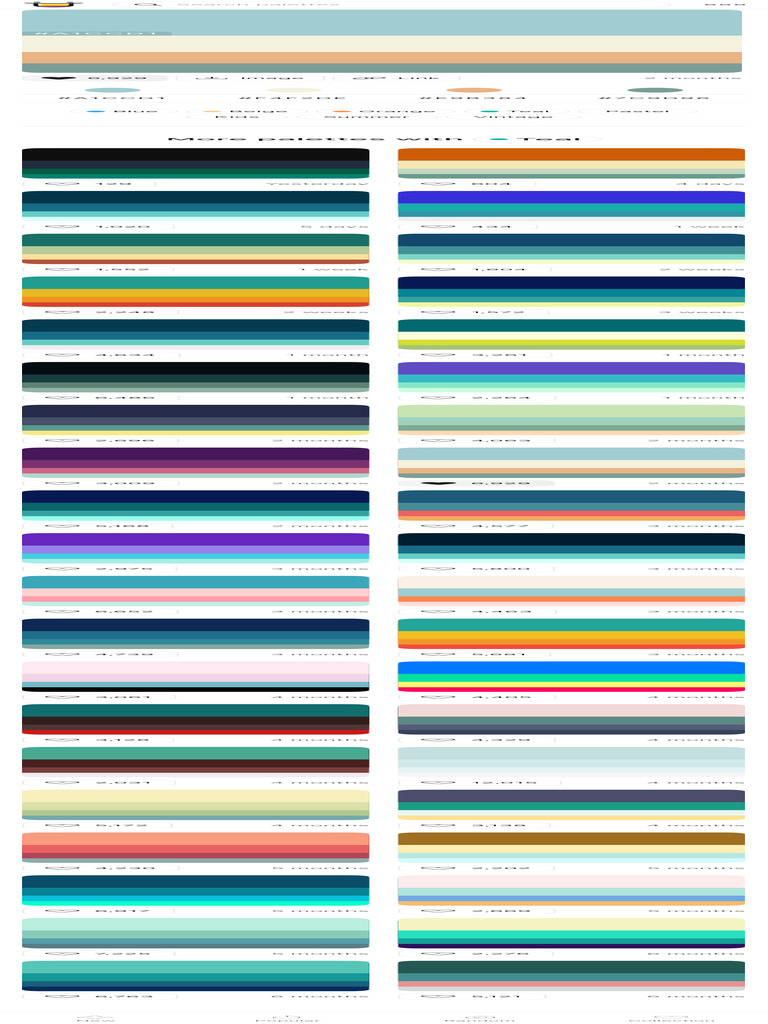 Color Palette #A1CCD1 #F4F2DE #E9B384 #7C9D96 - Color Hunt | PDF