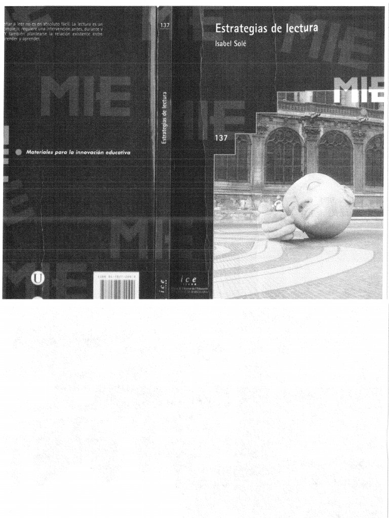 Estrategias de Lectura-Isabel Solé | PDF