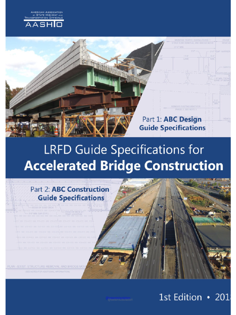 AASHTO ABC 1 LRFD Guide Specifications For Accelerated Bridge ...