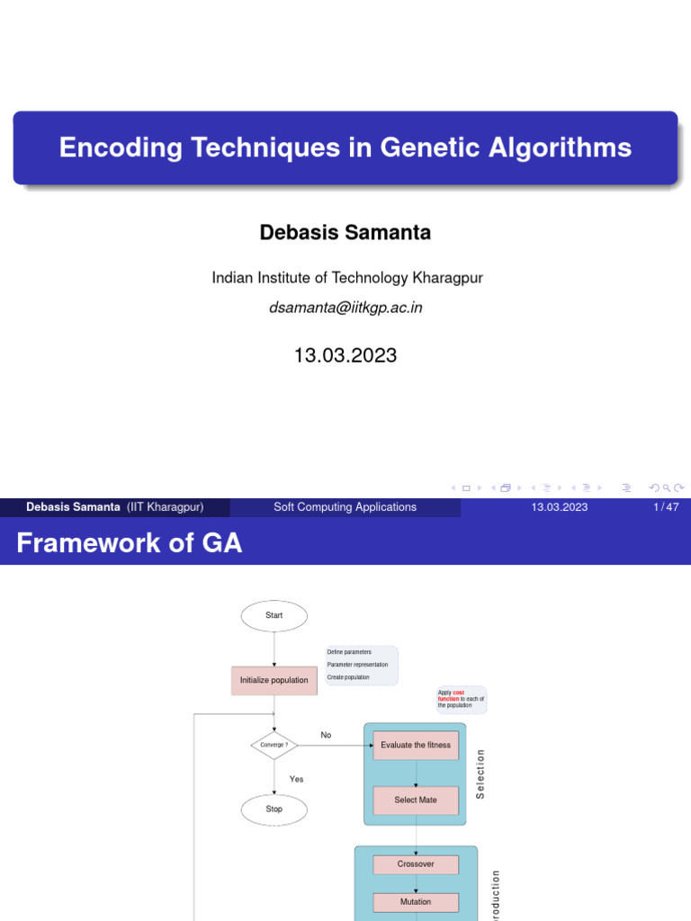 11 EC Encoding | PDF | Genetic Algorithm | Gene