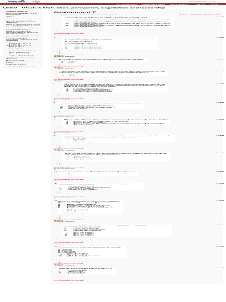 Soft Skill Week | PDF