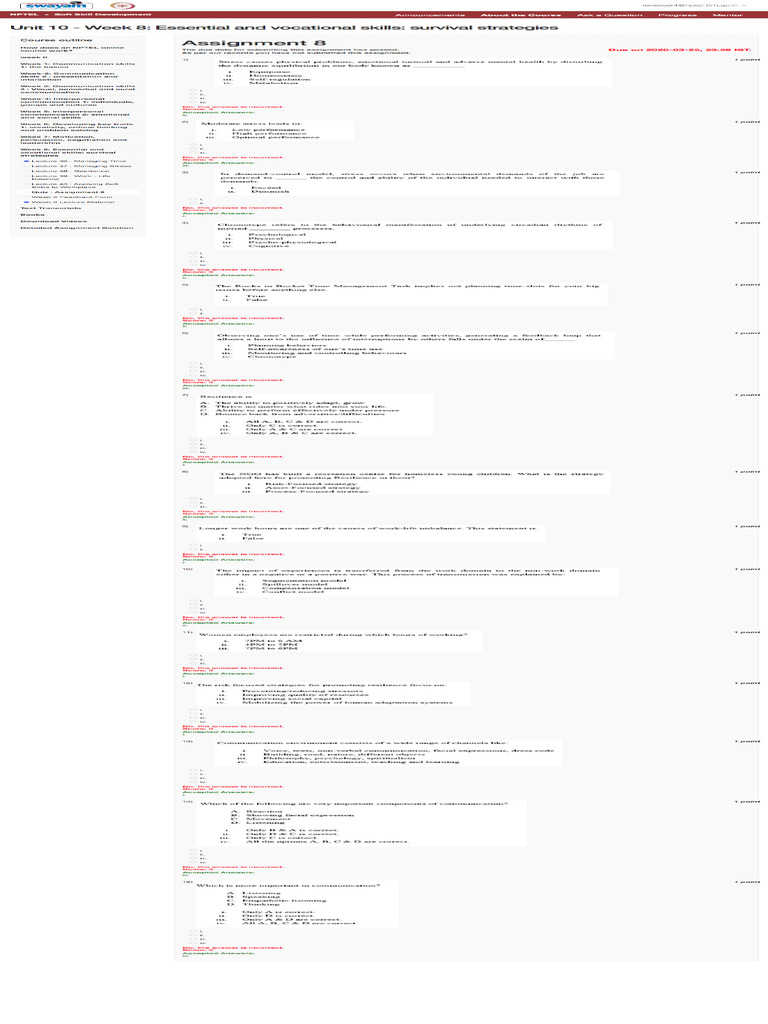 Soft Skill Week | PDF