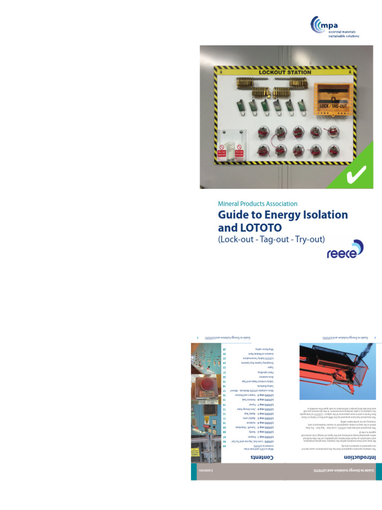 MPA - Energy Iso LOTOTO 32pg Handbook V8 Final Print Copy - Booklet | PDF | Safety ...