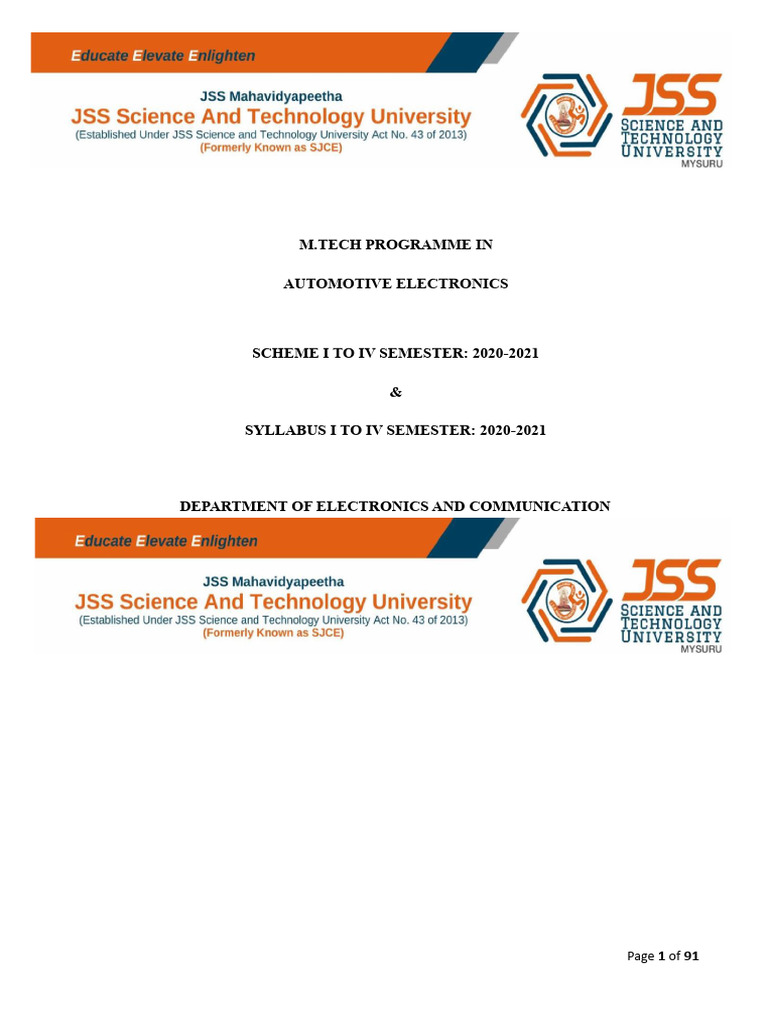 M.tech Automotive Electronics Final | PDF | Linear Map | Microcontroller