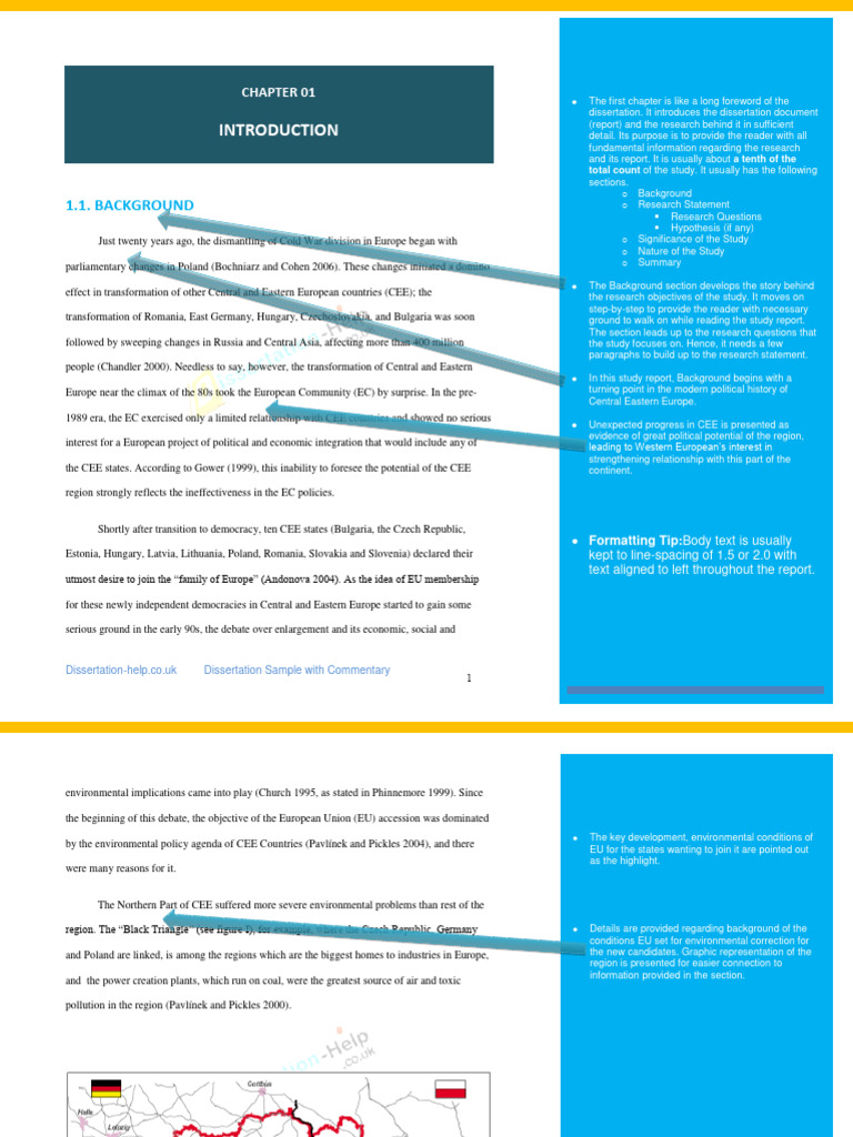 Dissertation Sample With Commentary | PDF | Enlargement Of The European Union | European Union