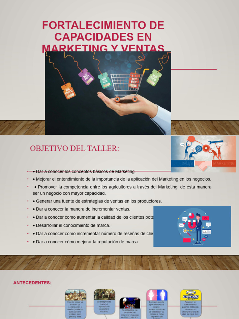 FORTALECIMIENTO DE CAPACIDADES EN MARKETING Y VENTAS | PDF | Marketing | Los consumidores