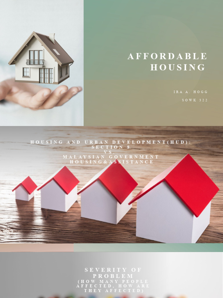 Affordable Housing Presentation Comparative | PDF | Affordable Housing ...