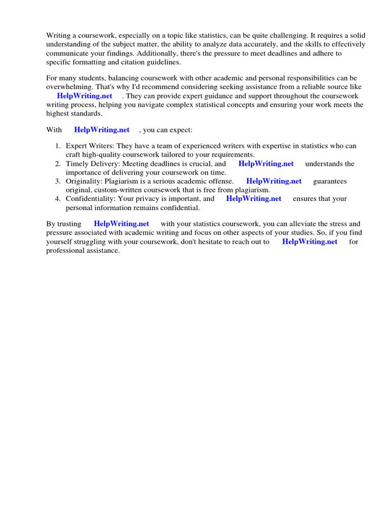Statistics Coursework Exemplar | PDF | Statistics | Sampling (Statistics)