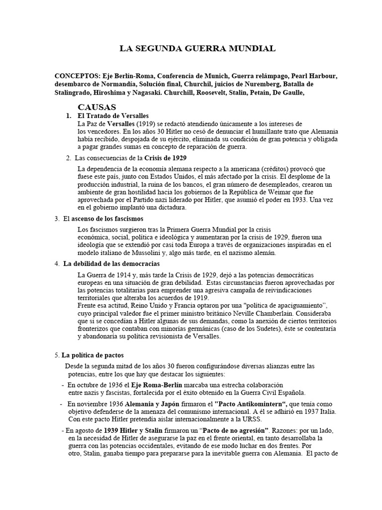 La Segunda Guerra Mundial 4 B E 23 24 Descargar Gratis Pdf