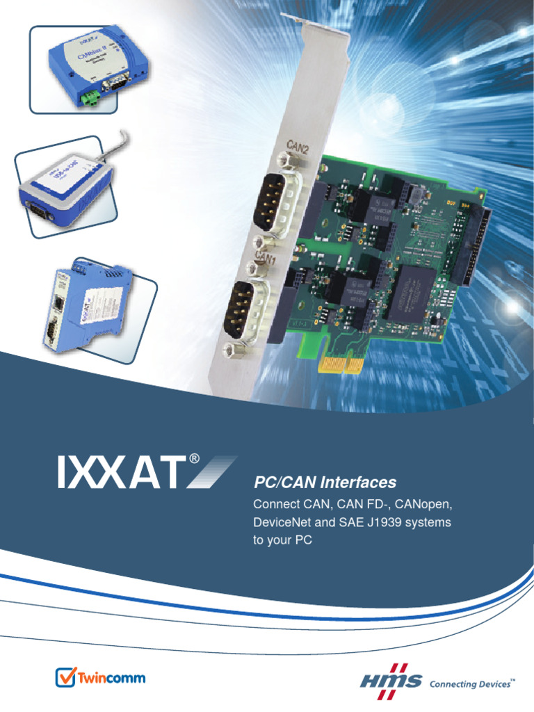 Ixxat Flyer Pc-Can Interfaces | PDF | Device Driver | Simulation