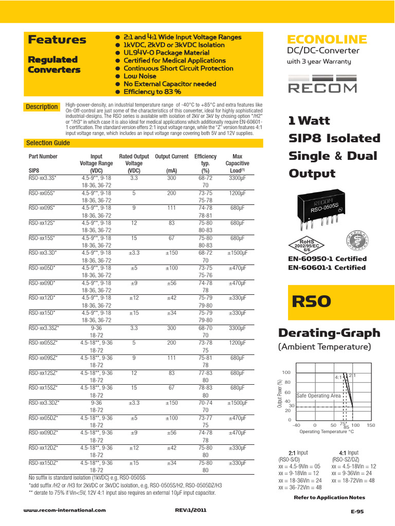 Rso 1205DZ | Download Free PDF | Electrical Engineering | Electricity