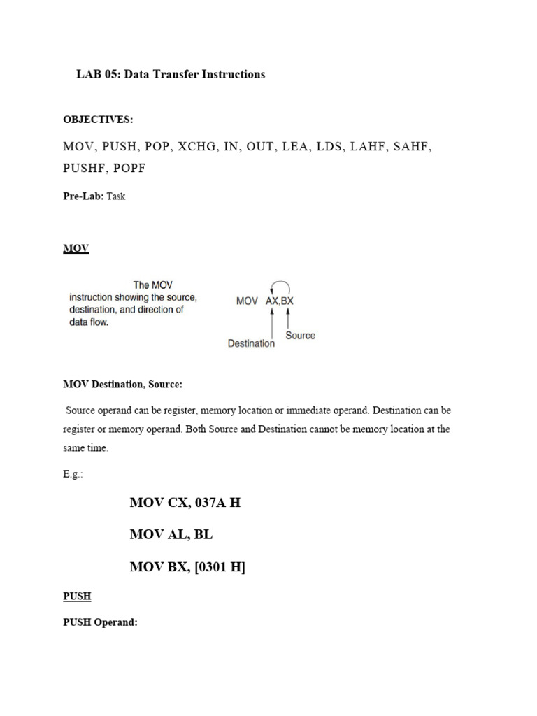 Lab 05 | PDF | Computer Architecture | Computer Engineering