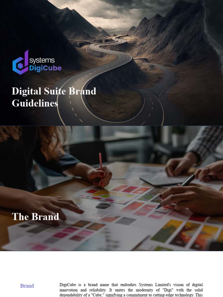 DigiCube Brand Guidelines Overview | PDF | Logos | Brand