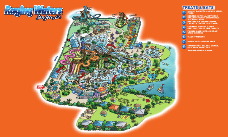 Raging Water Map | PDF