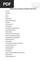 Safeguarding Thresholds Matrix Guide | PDF | Violence | Consent