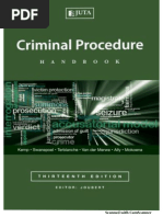 Criminal Procedure Handbook 13th Ed-Jj-Joubert | PDF