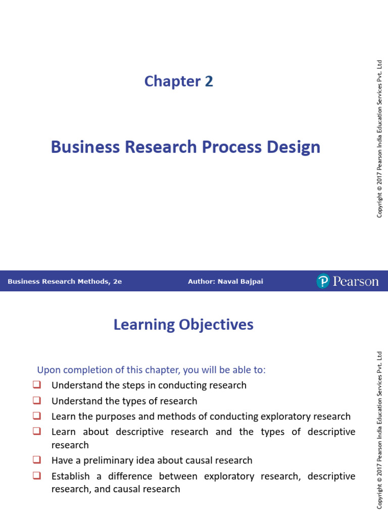SOYEB Chapter 2 Business Research Process and Design | PDF | Data ...