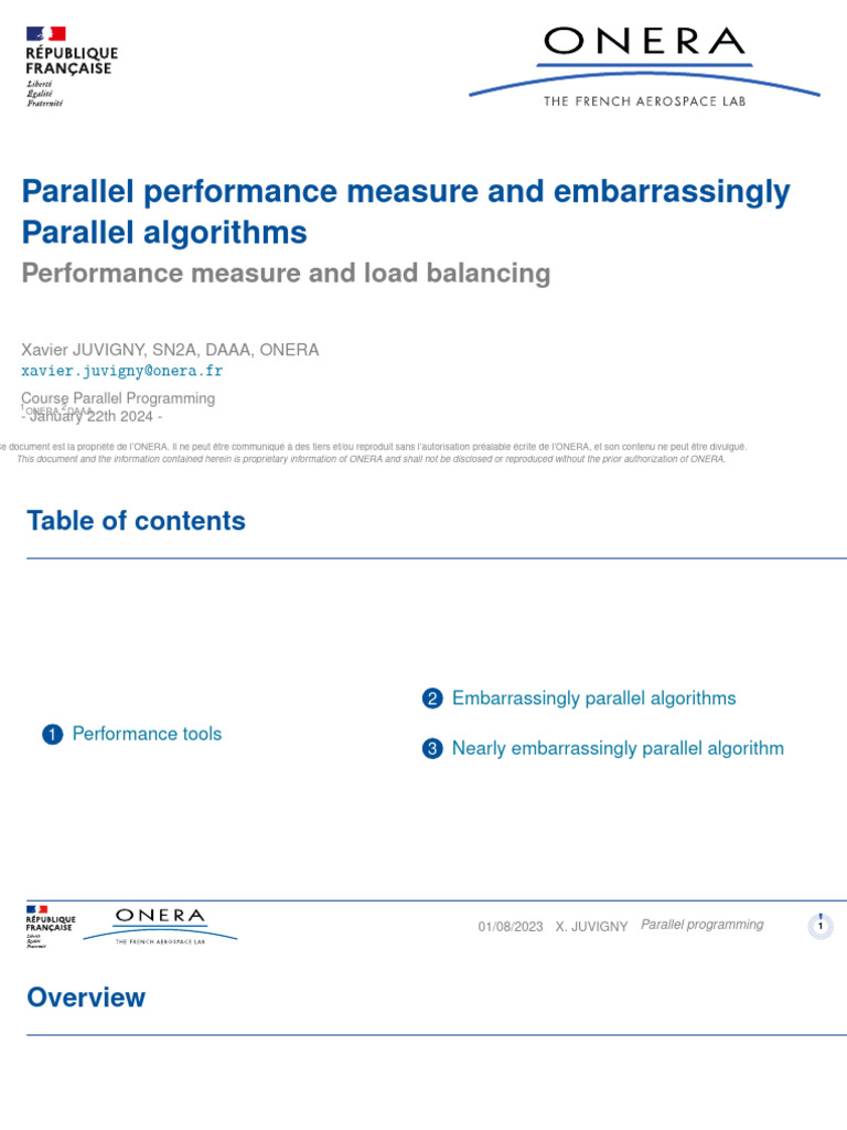 Cours 2 | PDF | Parallel Computing | Integral