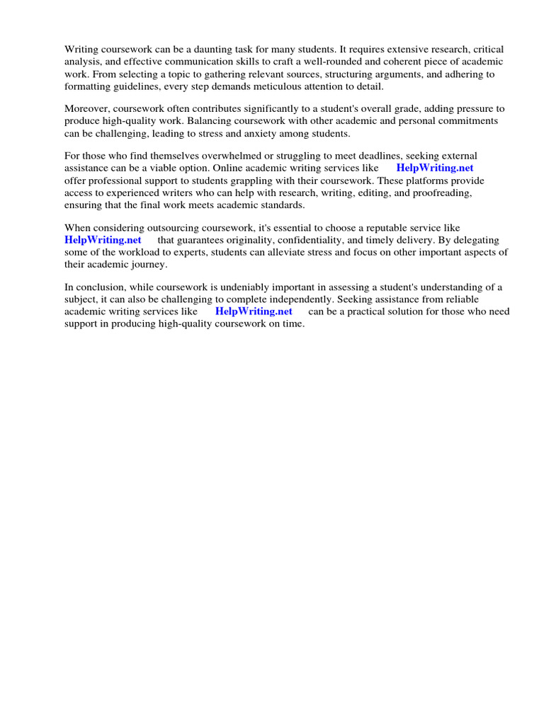 Student Coursework Support Guide | PDF | Thesis | Essays