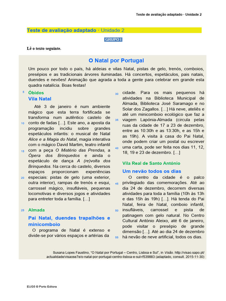 Natal em Portugal: Festividades e Lendas | PDF | Natal | Tempo