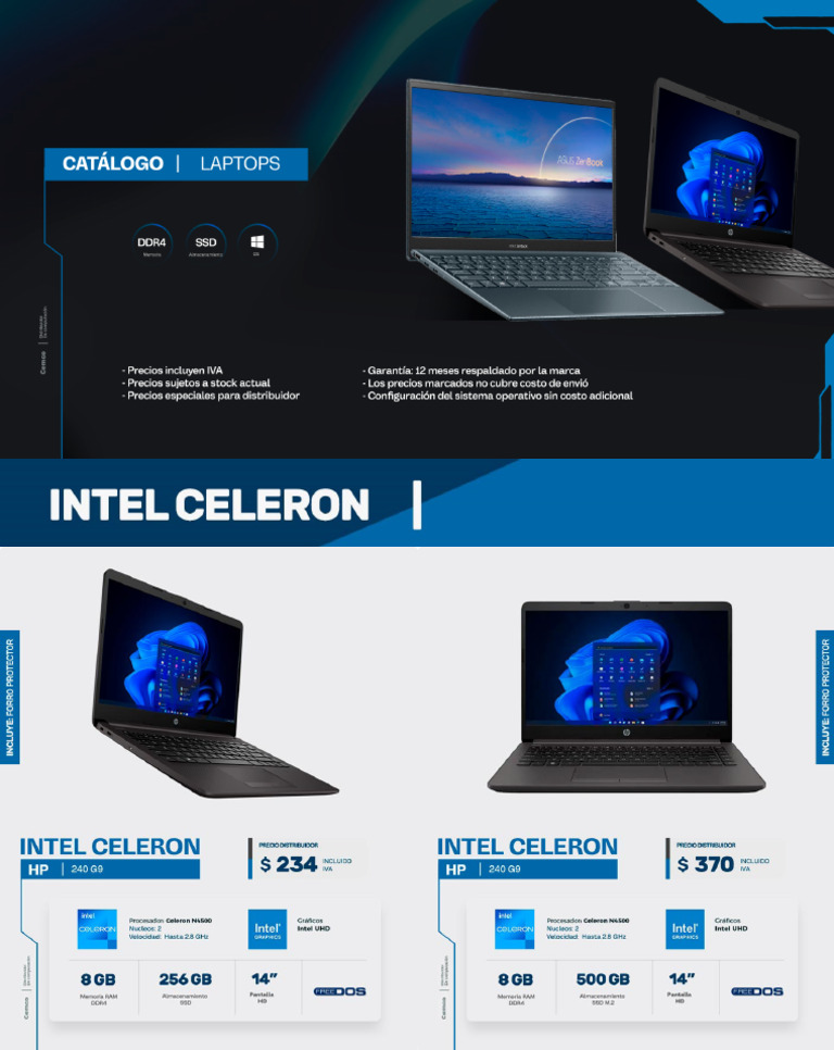 Catalogo Laptops DST CEMCO 0102JKA-1 | PDF