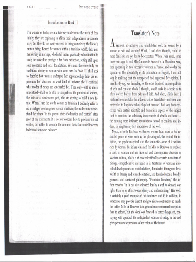 Parshley - Translators Note | PDF