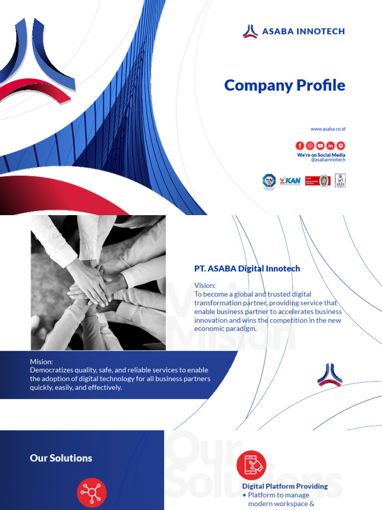 Company Profile - ASABA INNOTECH - Compressed | PDF | Cloud Computing ...