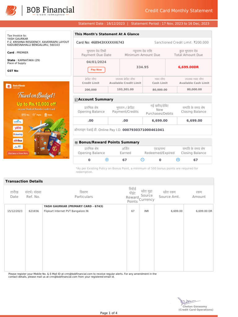 Address Proof | PDF | Credit Card | Payments