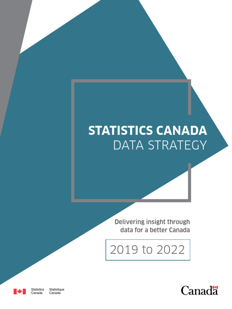 Statistics Canada Data Strategy | PDF | Data | Statistics