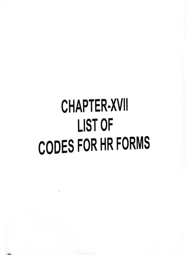 HR Codes 1 - Optimize | PDF