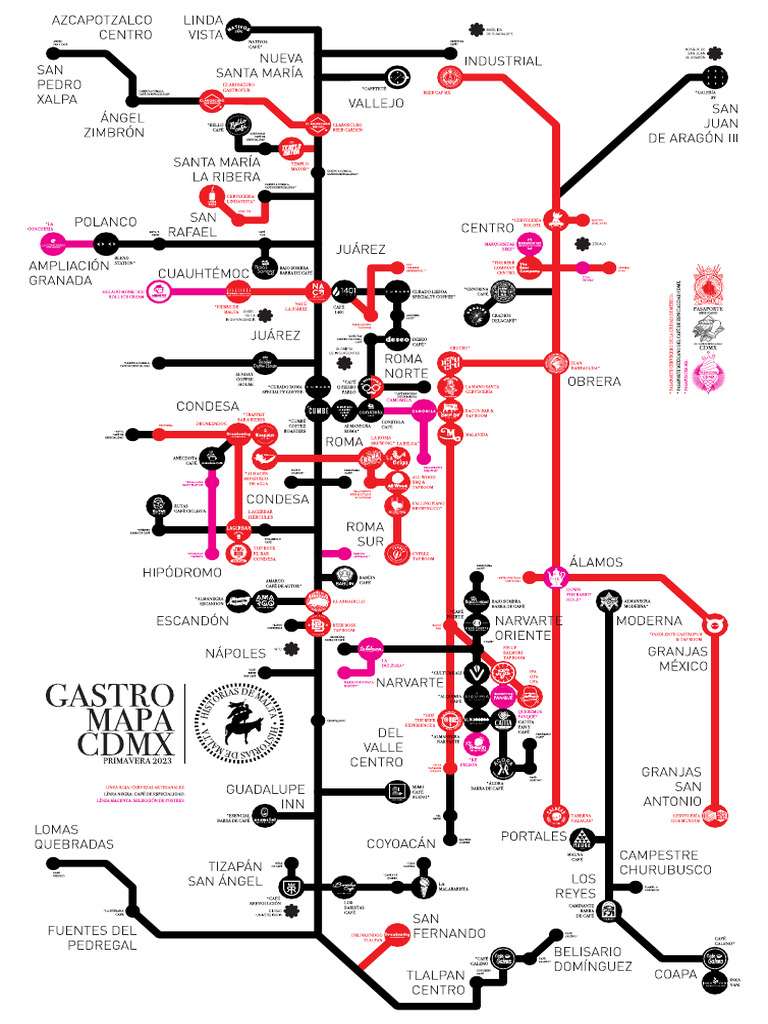 Gastromapa CDMX Primavera 2023 | PDF